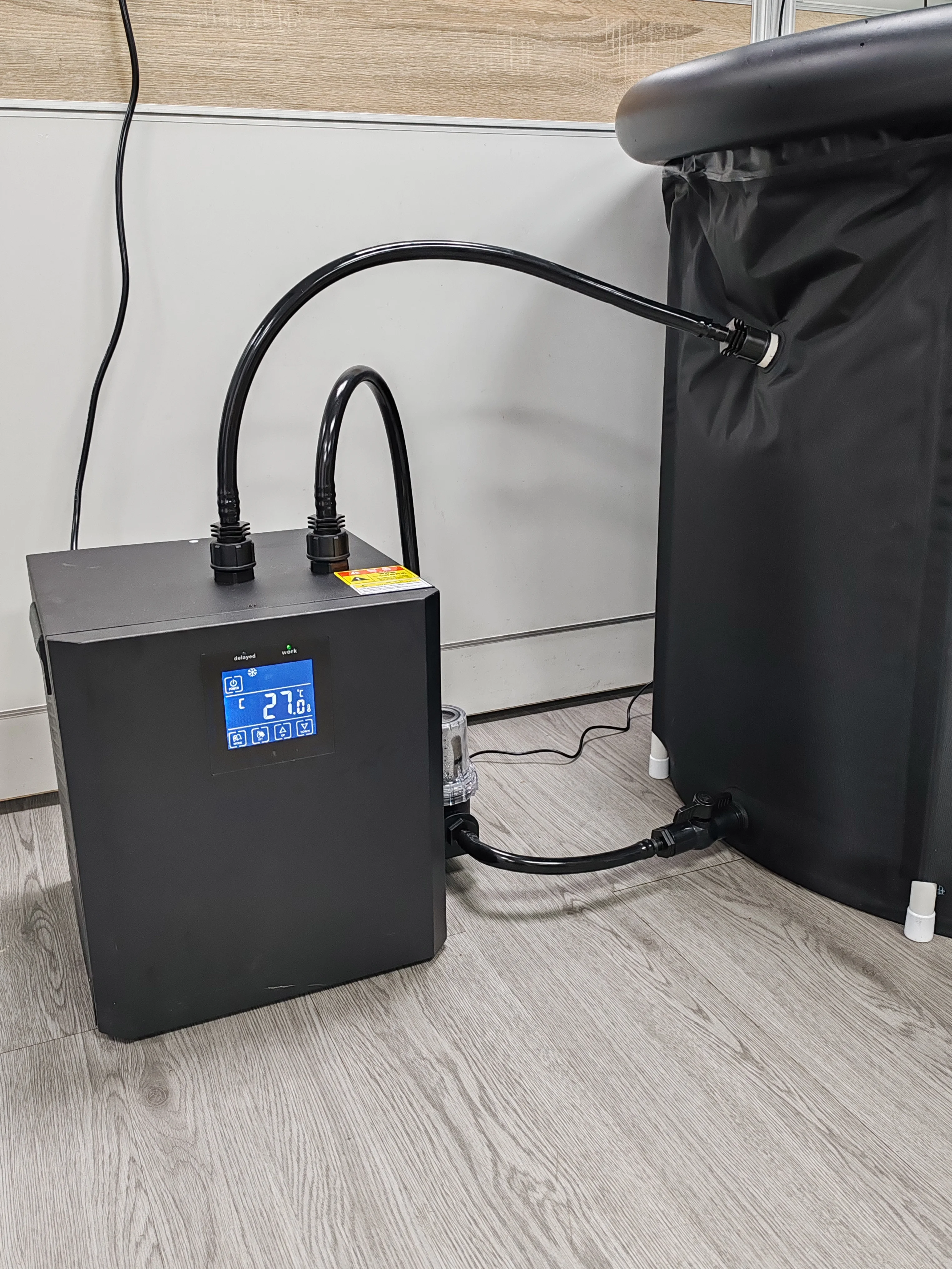 1/3hp Water Chiller Remote Control 220/110v 50Hz Water Cooler Chilling ...