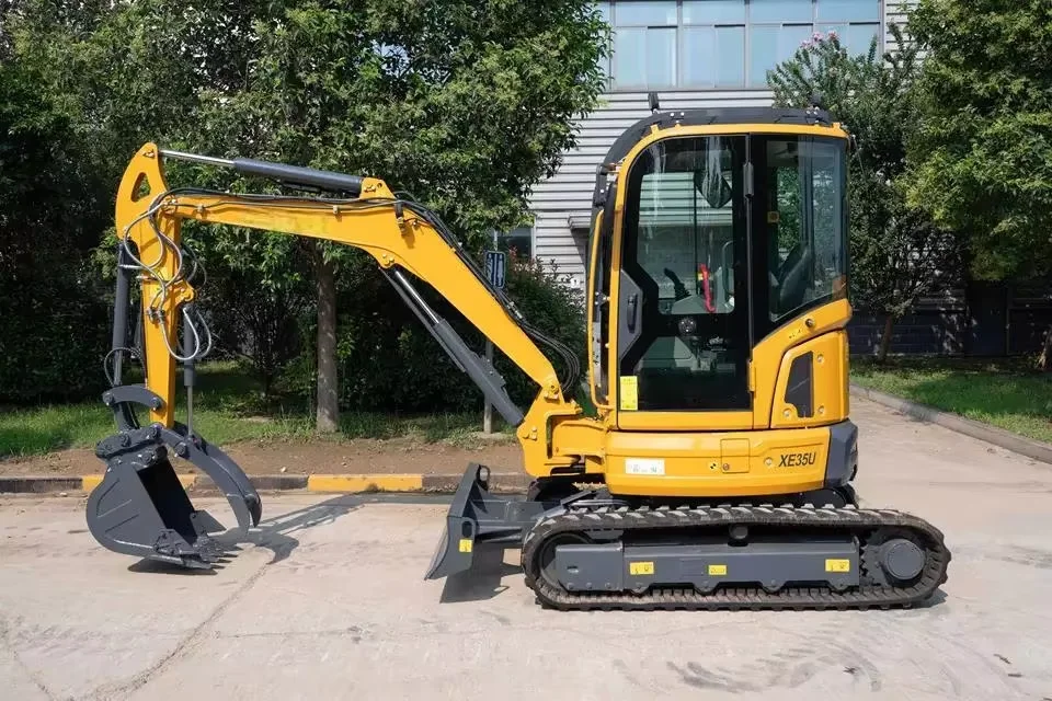 High-Performance SY35U Micro Track Digger 3.5T Mini Excavator with ...