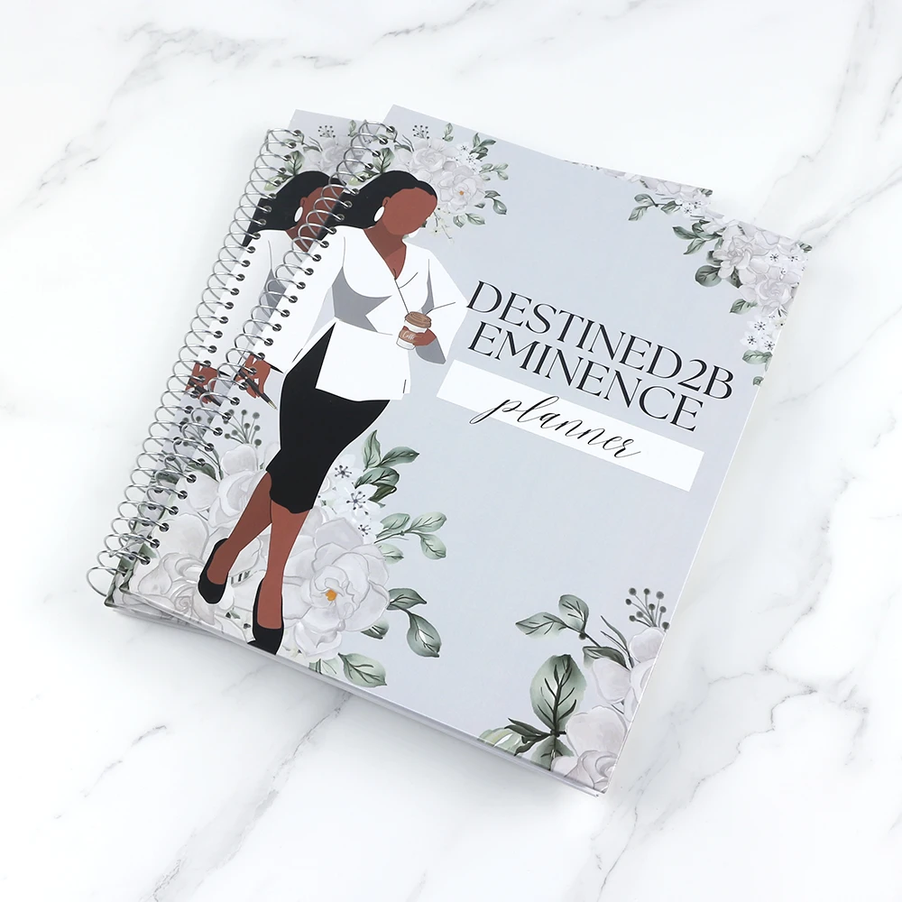 2024-2025 Custom Floral Spiral Agenda Diary A4 A5 A6 B5 Weekly Monthly ...