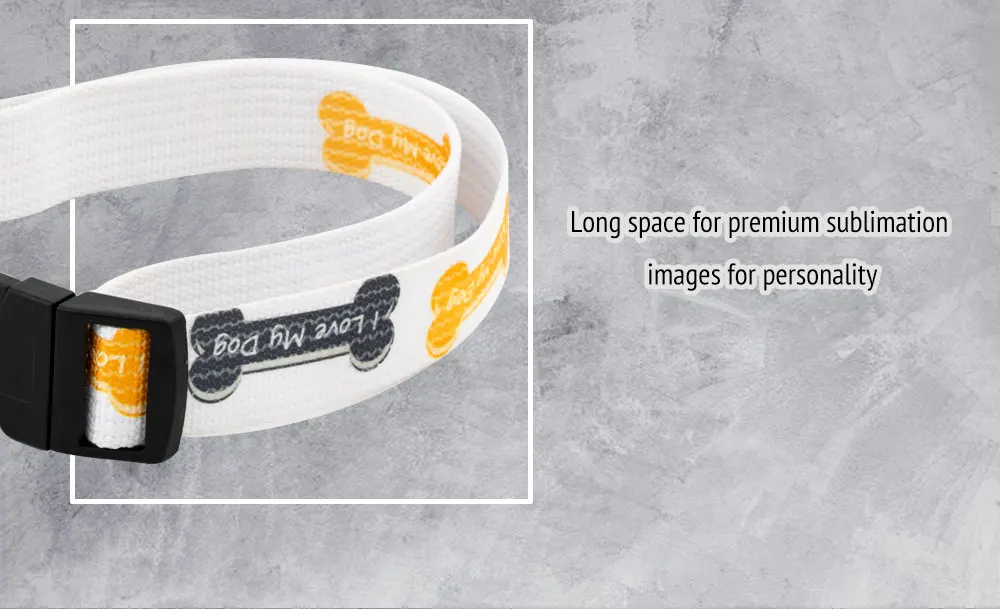 Sublimation Woven Pet Collar Sublimation Dog Collar Sublimation Cat ...