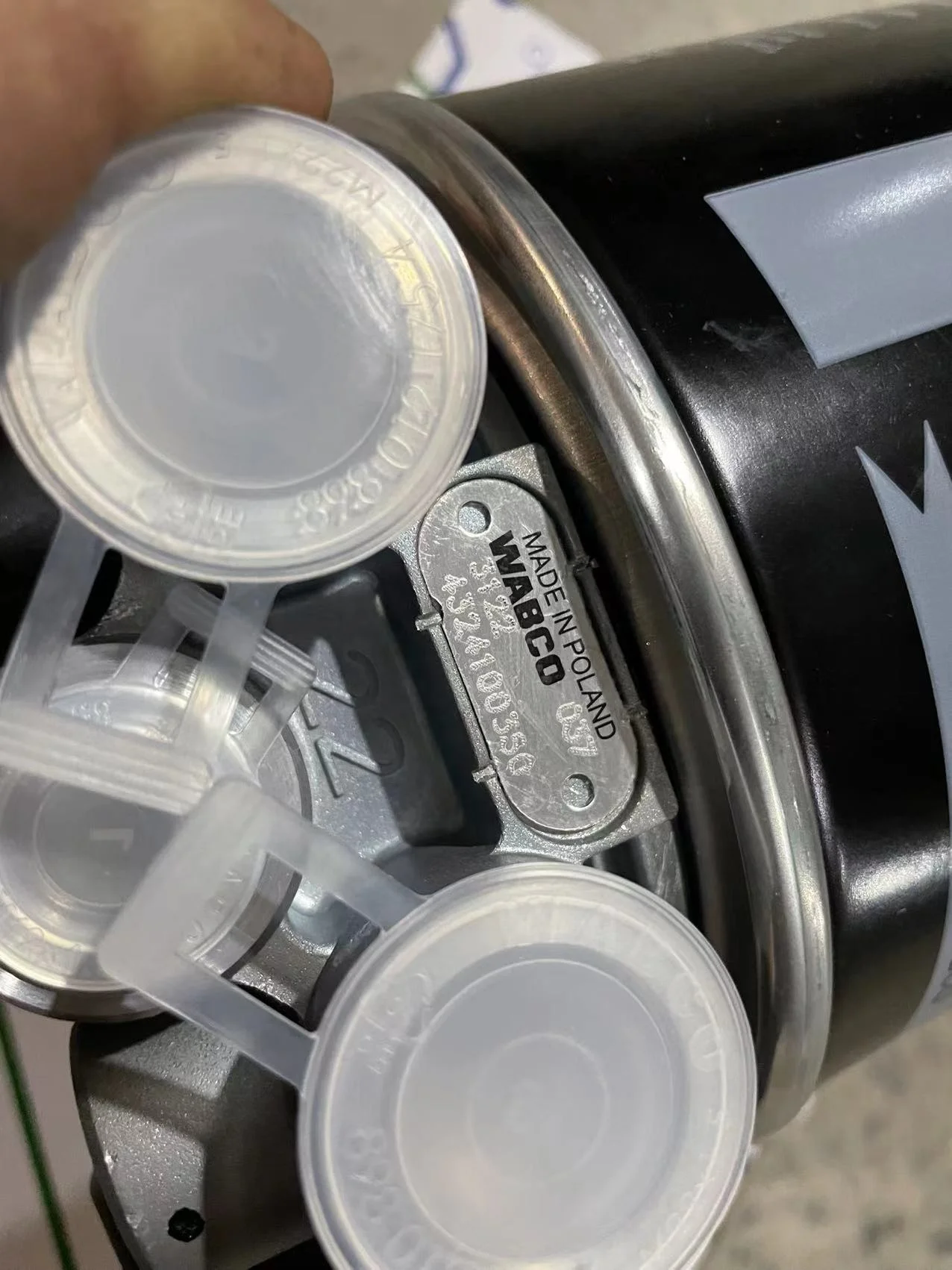 Original Wabco Single Chamber Air Dryer 4324100350 4324100230kamaz 5490 ...