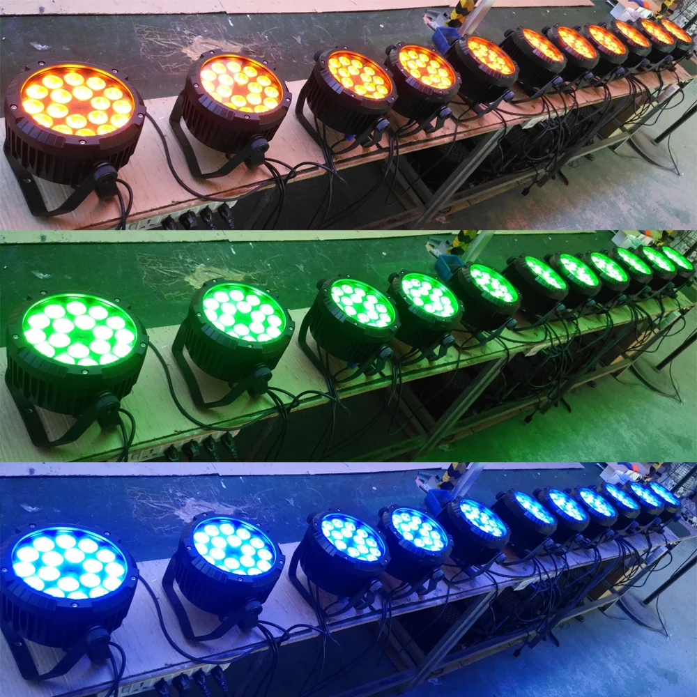 High Quality LED Stage Lighting - 18pcs 15W 5in1 Par Can Lights