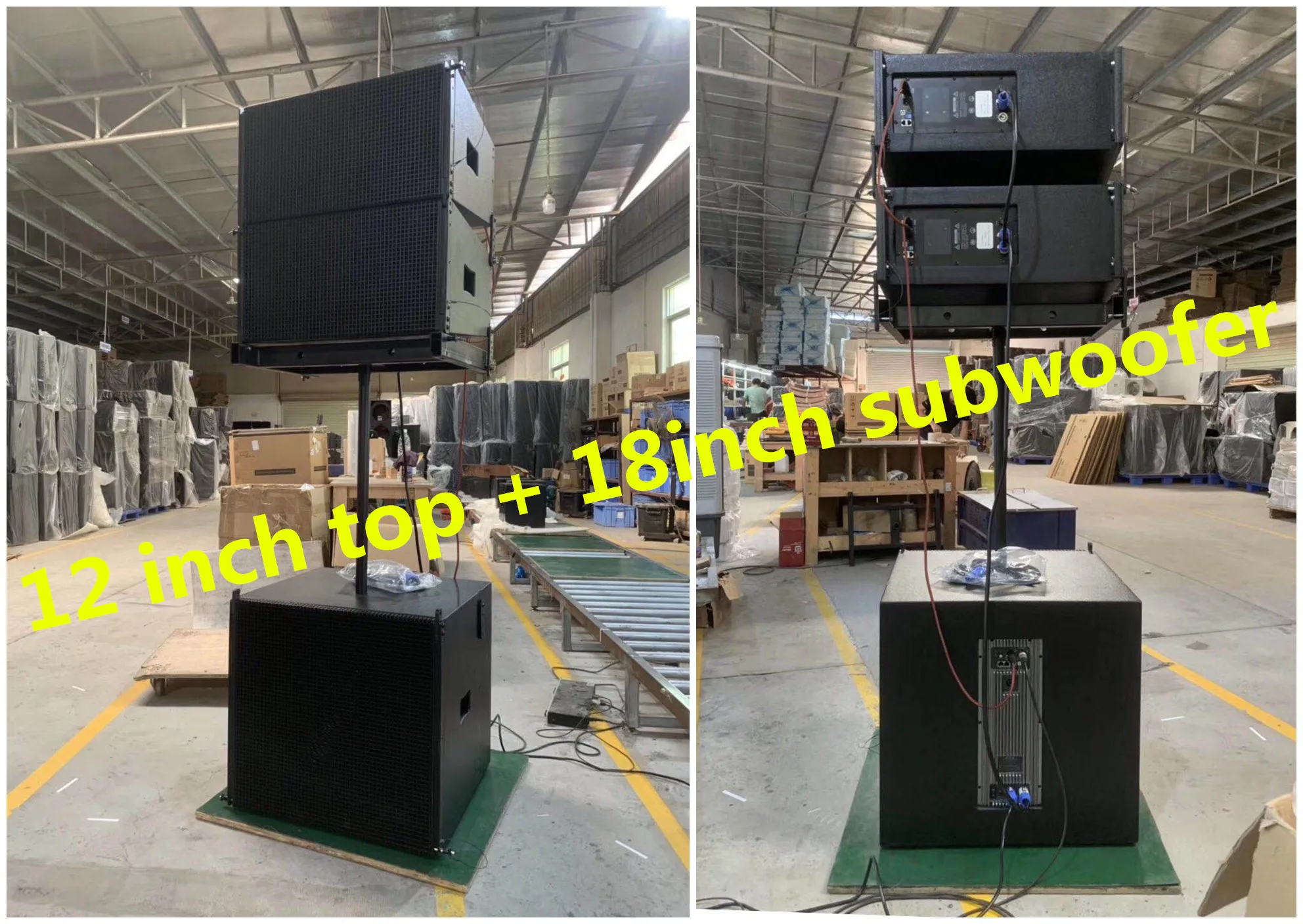 Passive Professional Audio - 12inch Line Array Speakers