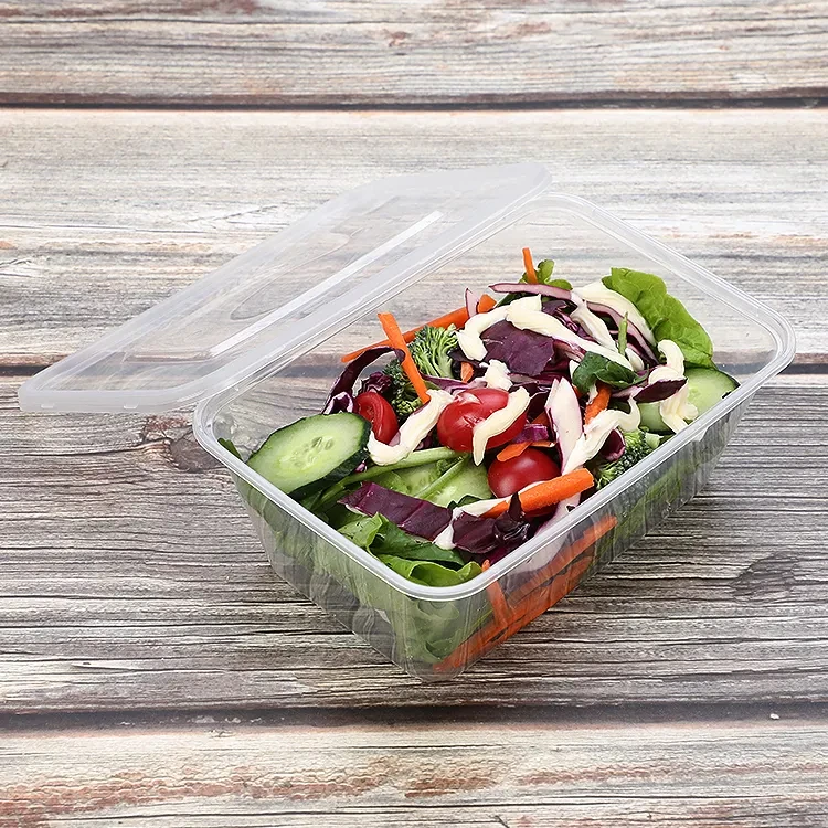 Disposable Packing Box Lunch Takeout Box Round Fast Food Box Thickenend ...