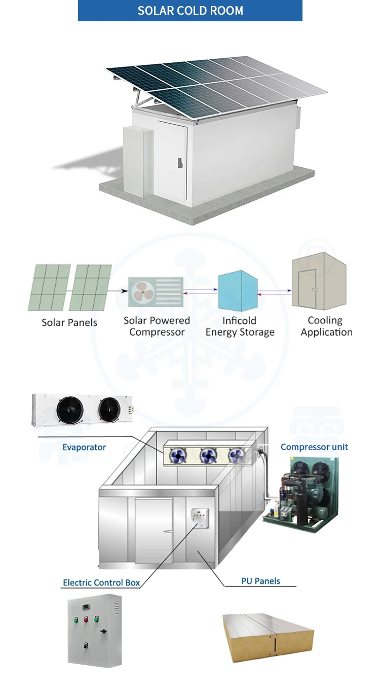 20 Square Meters Container Freezer - Solar Powered Cold Room