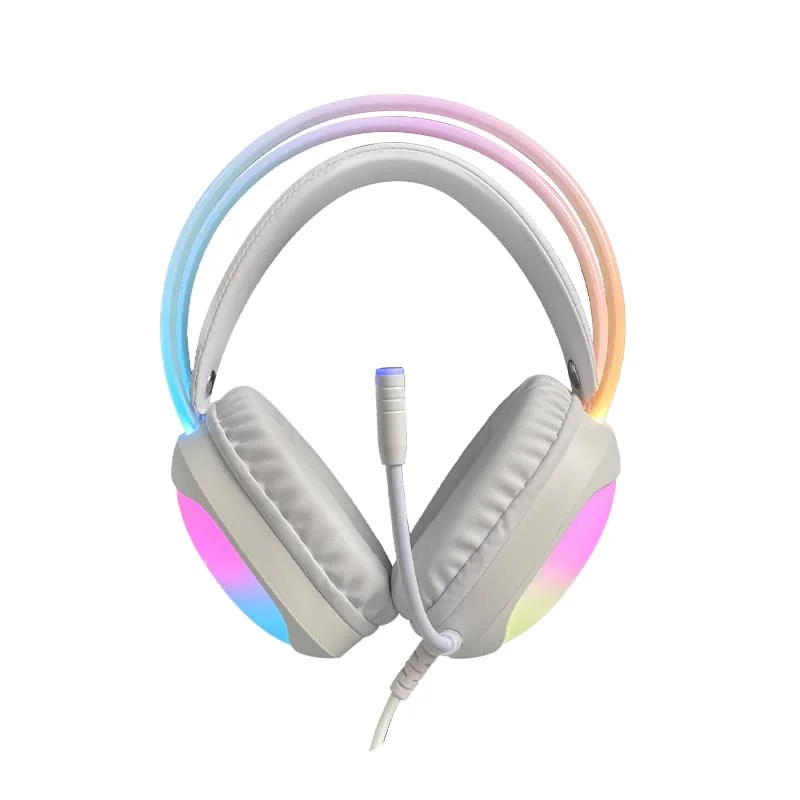 Cool Design Rgb Gaming Headset Customized Gaming Headphone Three Lamps ...