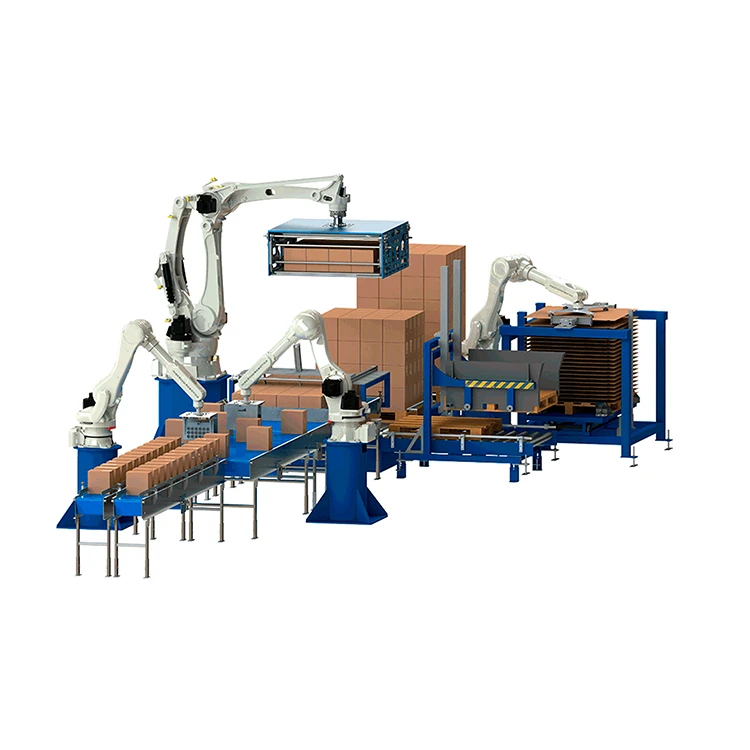 Automatic Robot Stacker Machine Robot Palletizer For Bags - Buy Robot ...