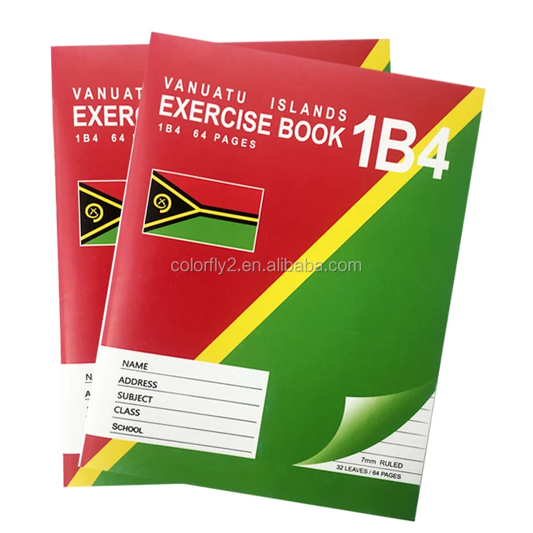 7mm Ruled Exercise Book - 80 Pages for Students