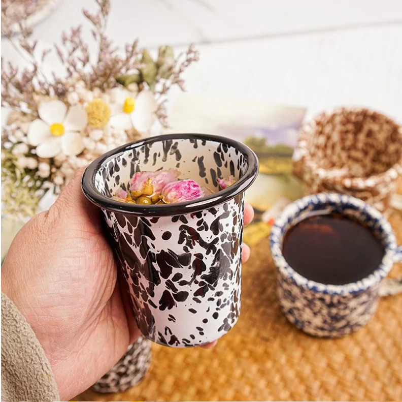 4OZ 120 ml Customized Design Kids Used Metal Enamel Cups| Alibaba.com