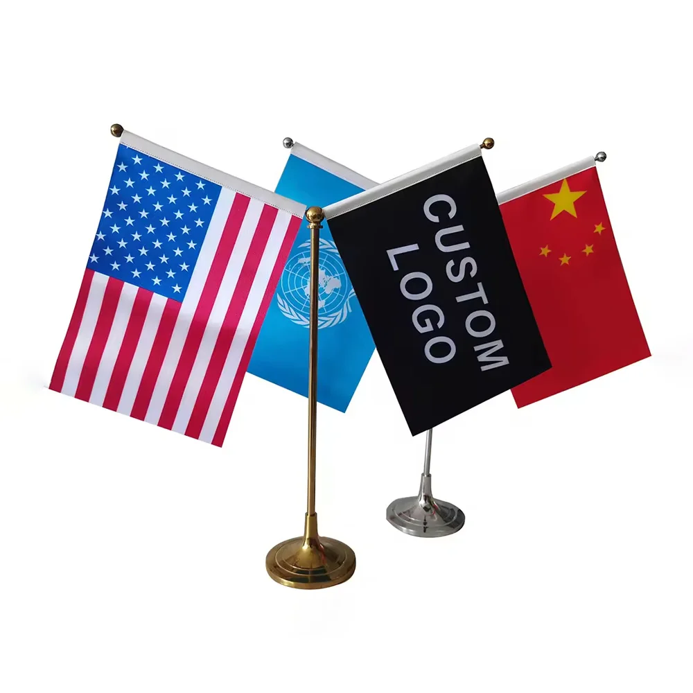 Office Table Flag Desktop Flag Office Decoration Table Flag For Meeting ...