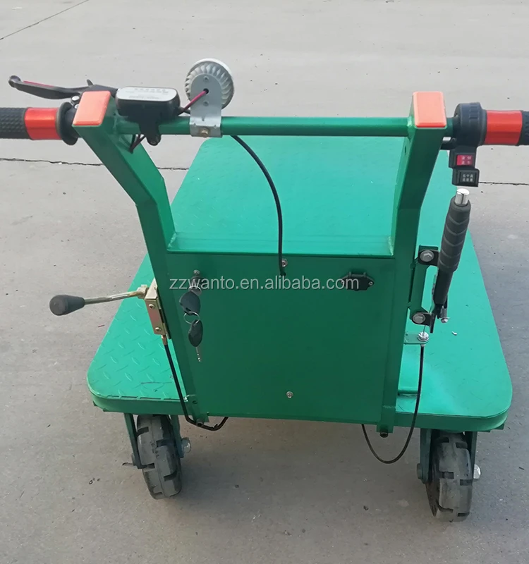 WANTUO Electric Platform Trolley - Efficient Goods Transport