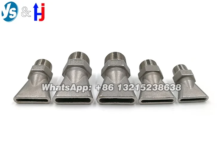 YS High Quality Stainless Steel Duckbill Water Spray Nozzle, Industrial ...