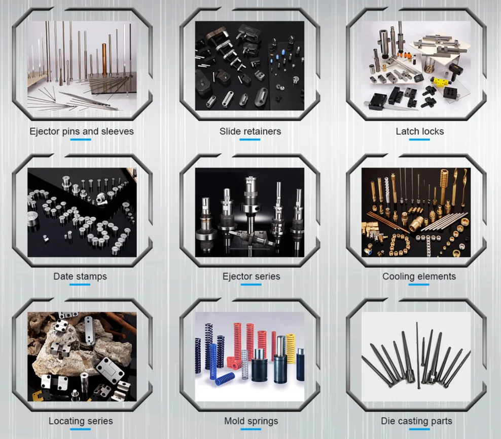High Precision Flat Ejector Punches for Plastic Moulds