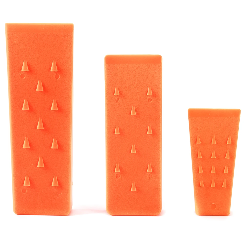 Plastic Spiked Tree Wedges - Efficient Loggers for Cutting