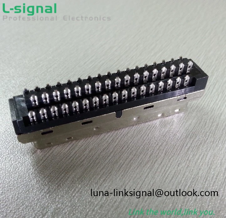 Hpcn Male Straight Socler Type Scsi Connector 68 Pin For Cable - Buy ...