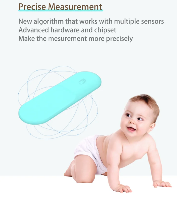 Smart Baby Thermometer Continuous Temperature Monitoring For Kids ...