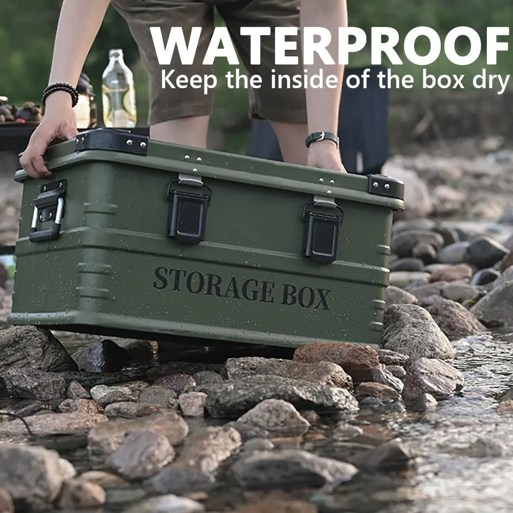 Factory Custom Home Metal Case Box Outdoor Travel Camping Aluminum Box ...