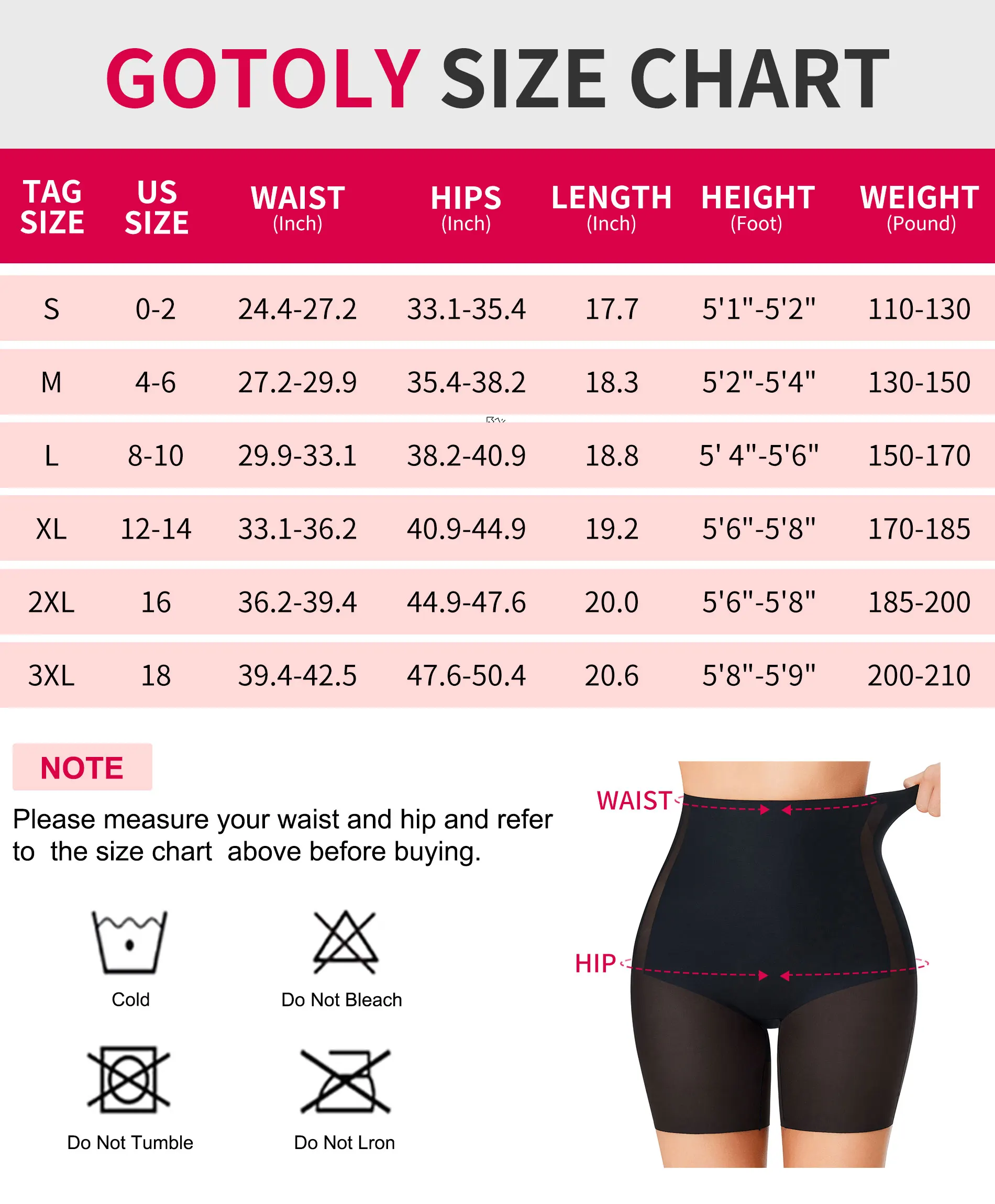 Hight Waist Snatched Butt Lifting Ladies Control Panty Shorts Body ...