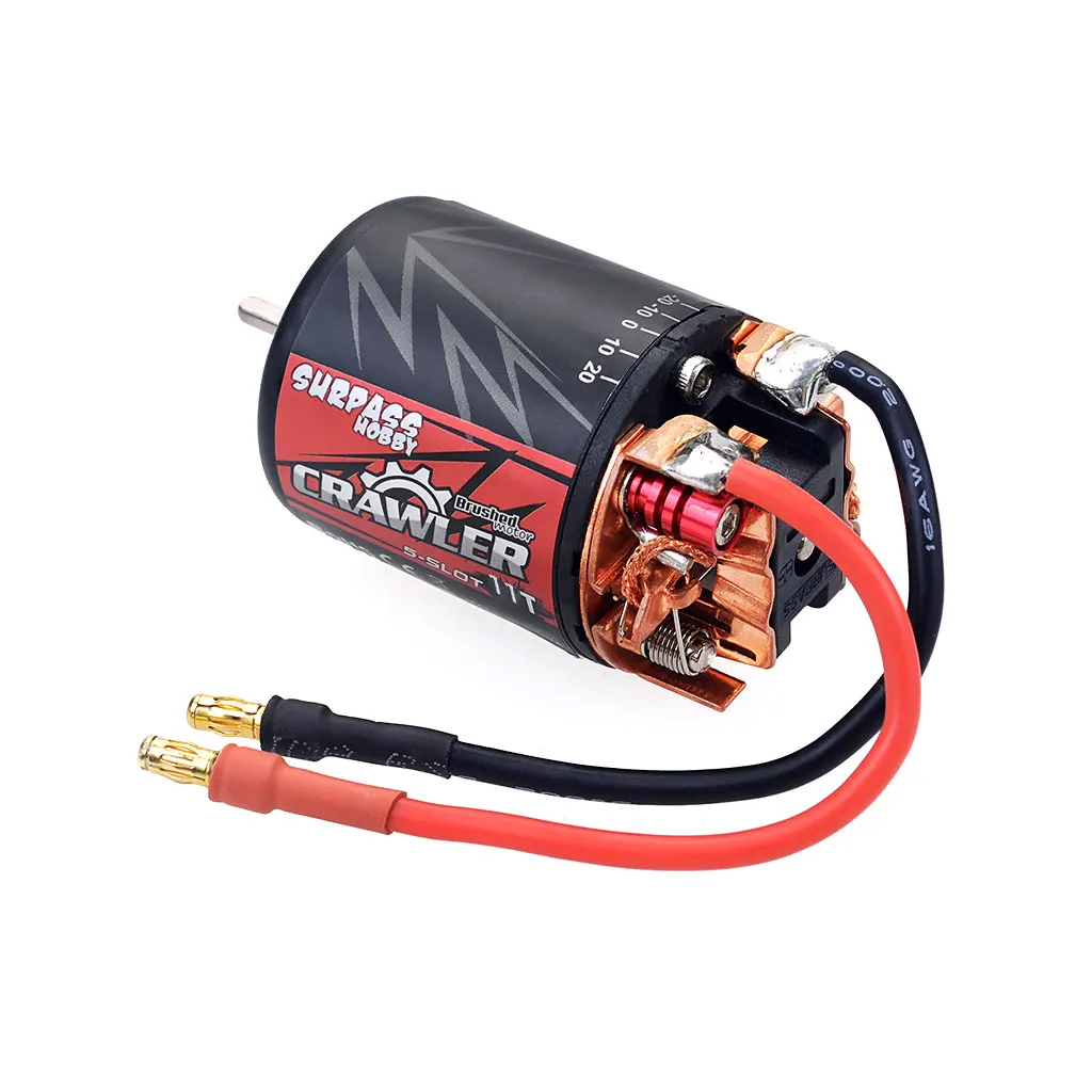 Rocket 5 Slot 540 16t Brushed Motor+ 60a Brushed Esc For 1/10 Cars ...