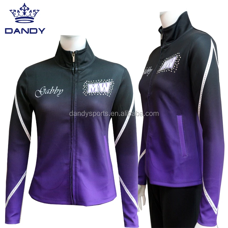 Wholesale Custom Cheer Dance Jacket,Cheerleading Warmup Tracksuit - Buy ...