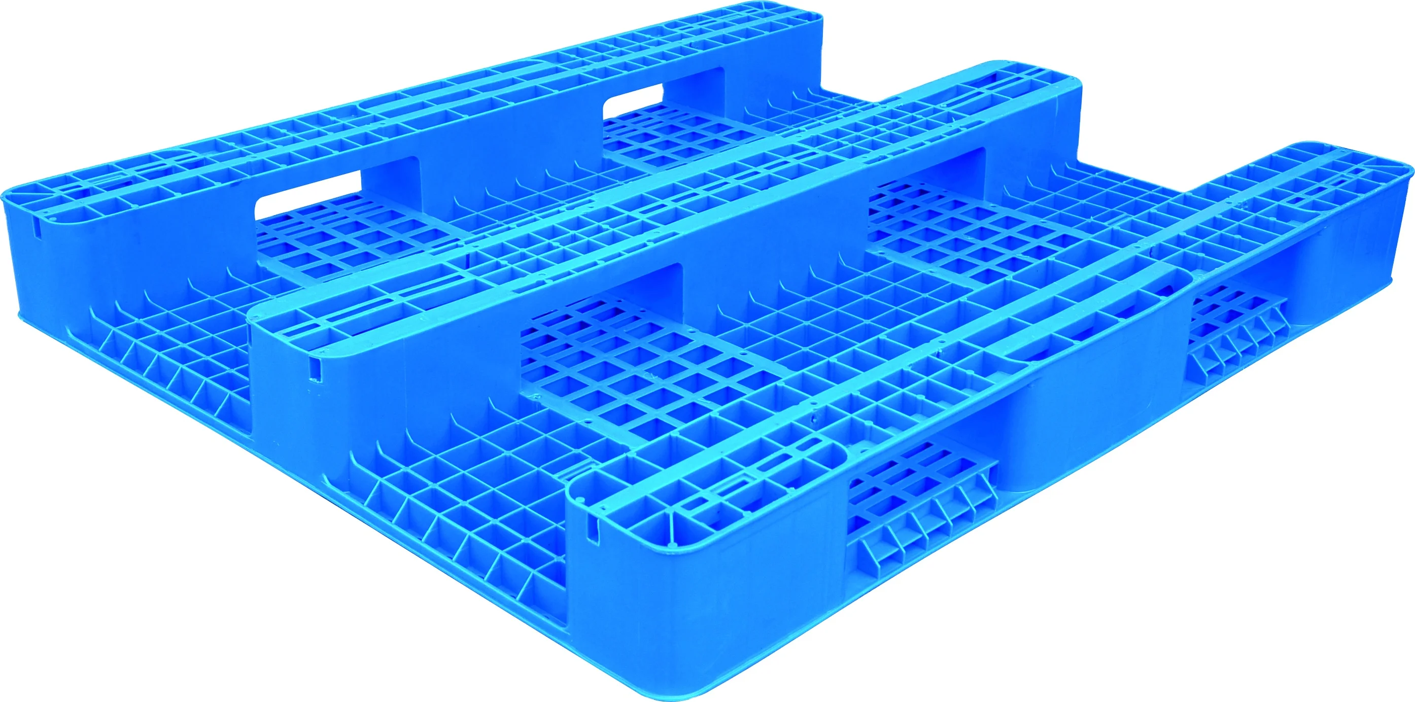 Blue 1200*1200*150mm Plastic Euro Pallet With Full Perimeter Base ...