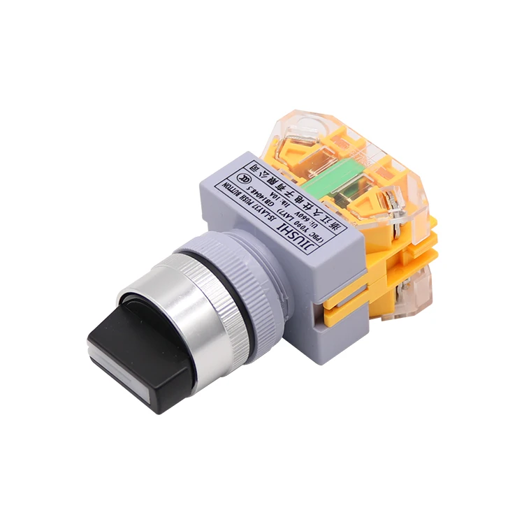 Kelly LAY37-20X/3 Push Button Switch 3 Position 2NO Selector Switch ...