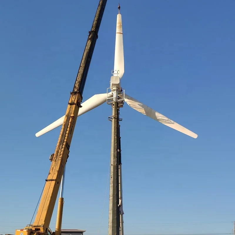 On Grid Wind Turbine Generator Kits for Home Use - 10kw to 50kw
