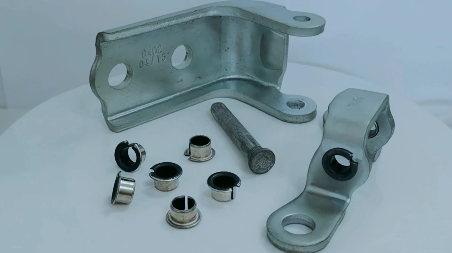 Metal Sleeve Steel Ptfe Lined Oilless Bushing Self Lubrication Lower ...