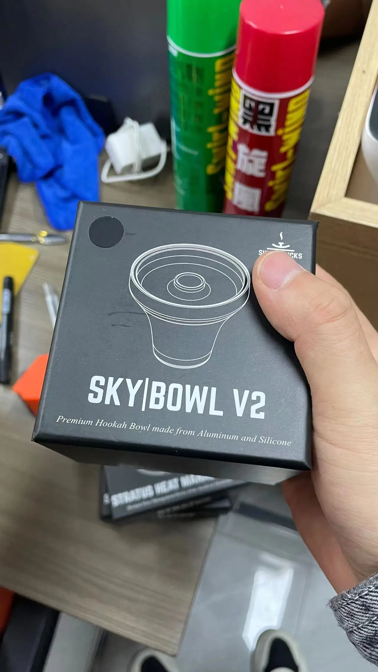 High Quality Shisha Bucks Shishabucks Brand Original Mini Portable Cube ...