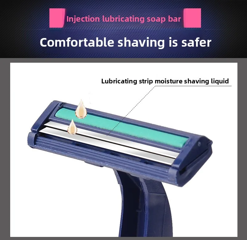 Max Disposable Twin Blade Razors for Hotel and Bathhouse Use Outdoor ...