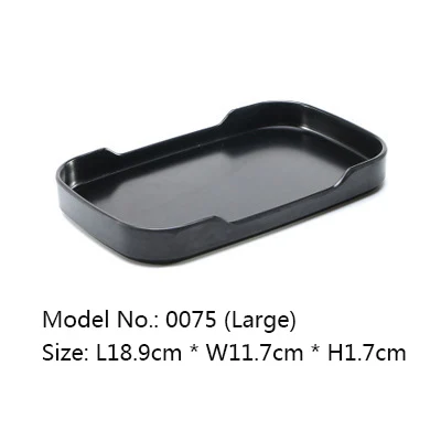 Rectangle Food Bbq Serving Tray Stackable Plastic Promo Colorful ...