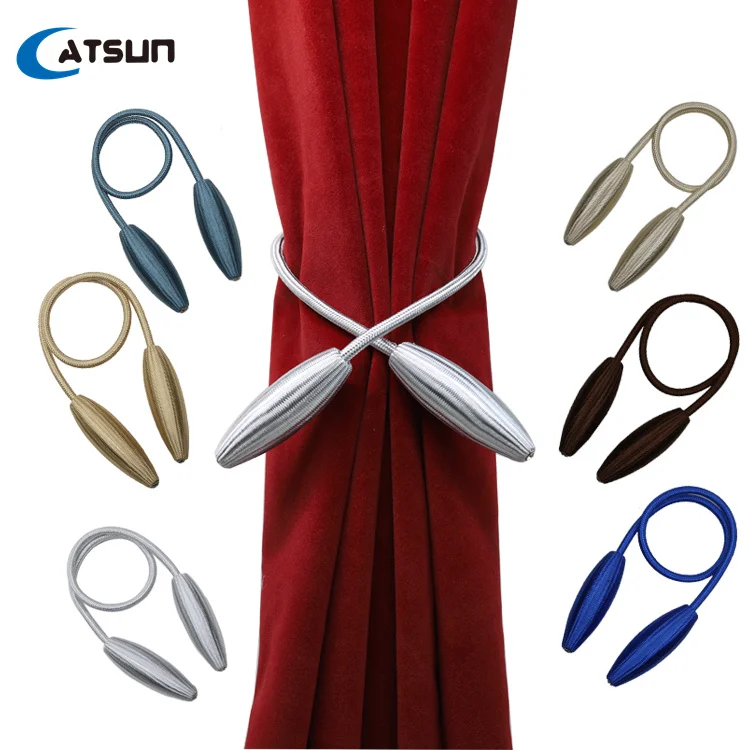 Modern Curtain Accessories Magnetic Tie Back Curtain Holder Accessories ...