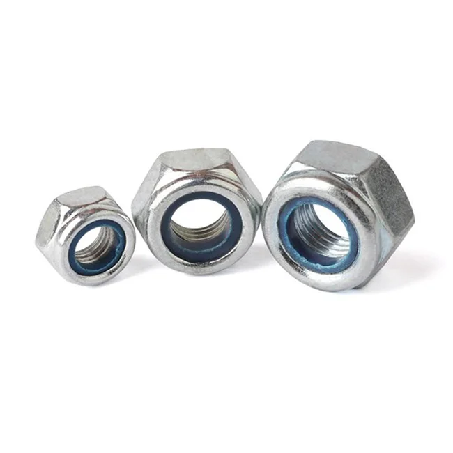 DIN985 Self Locking Nuts Stainless Steel Jammed Nut Carbon Steel Lock ...