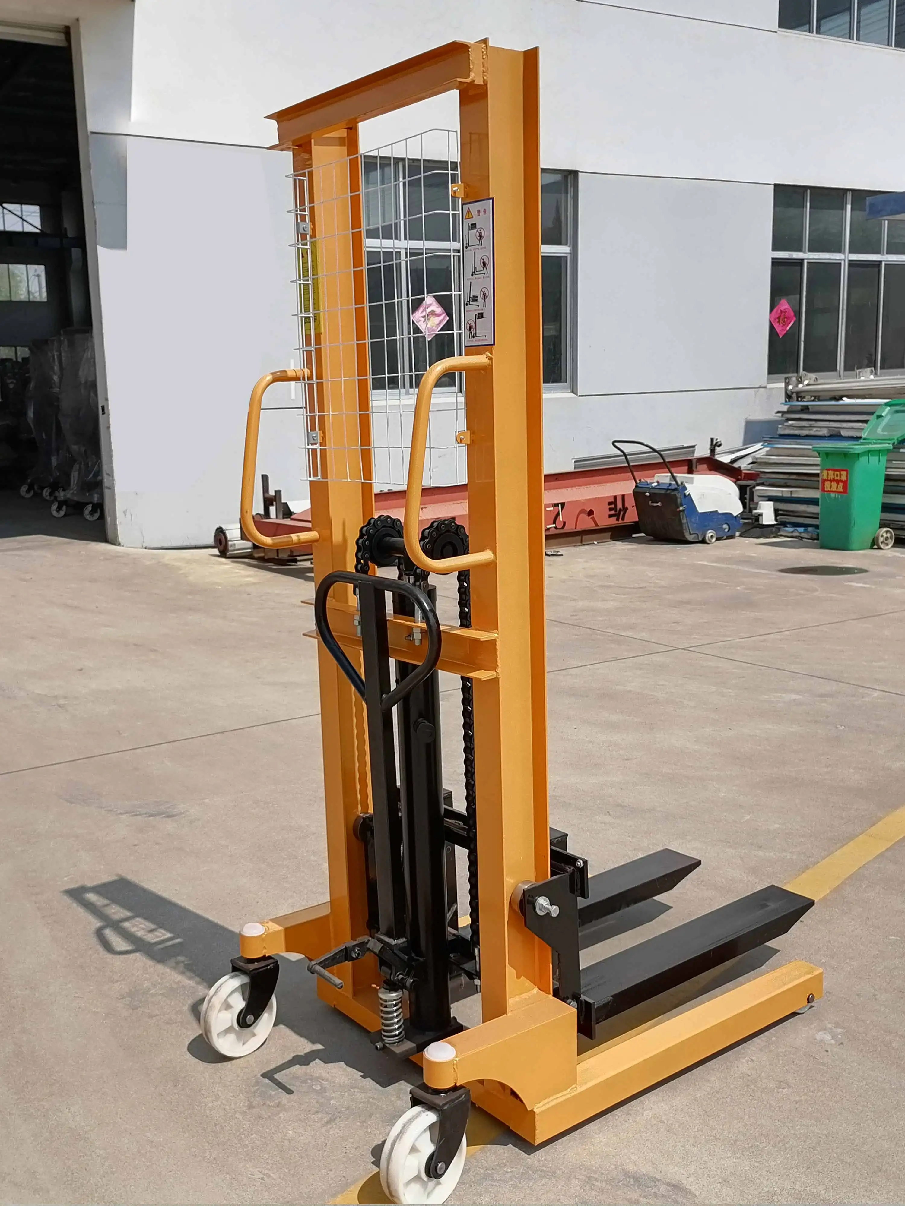 Wholesale Manual Hydraulic Stacker for Pallet Lifter Latest Design ...