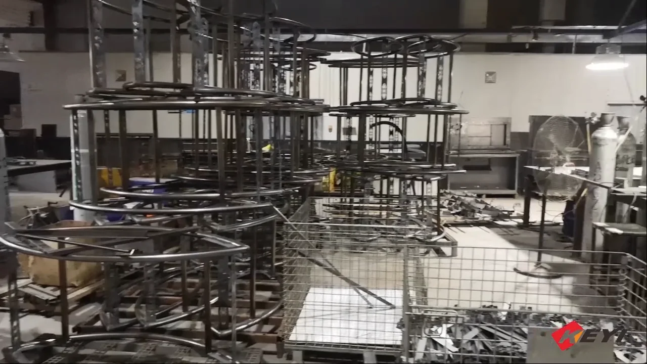 Custom Rotatable Floor Metal Display Stand Hanging Car Wiper Blade ...