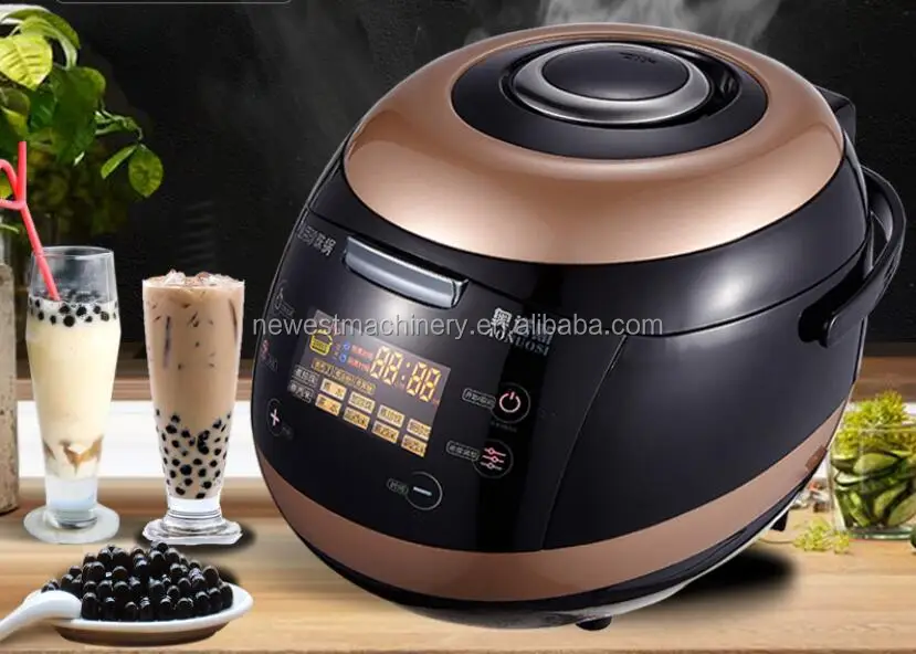 5l Big Pot Tapioca Pearl Boiler Pot,Electrical Bubble Tea Pearls Sago ...