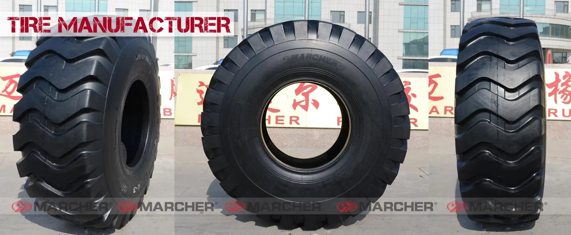 Marcher Radial Otr Tires 15.5r25 17.5r25 20.5r25 23.5r25 26.5r25 For Loaders Earthmovers - Buy ...