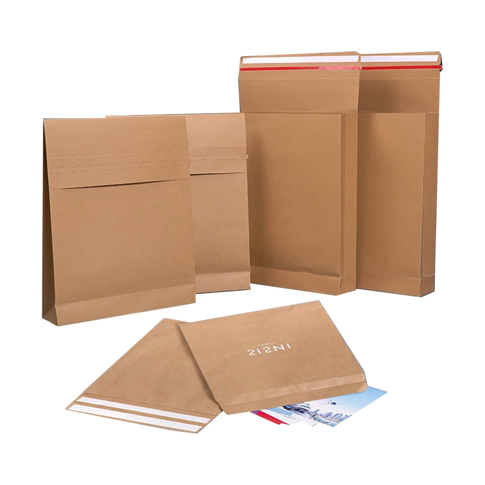 Custom Envelopes Strip Seal Security Tinted Kraft Paper Manilla Paper ...