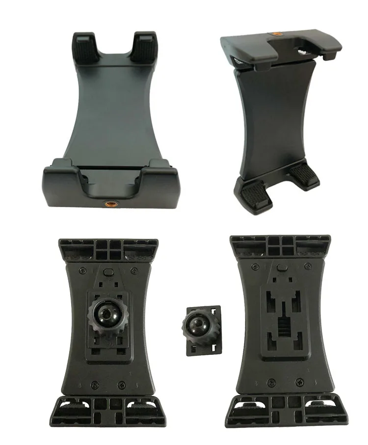 Adjustable Clamp Tablet Cradle Holder Tripod Tablet Mount With Back ...