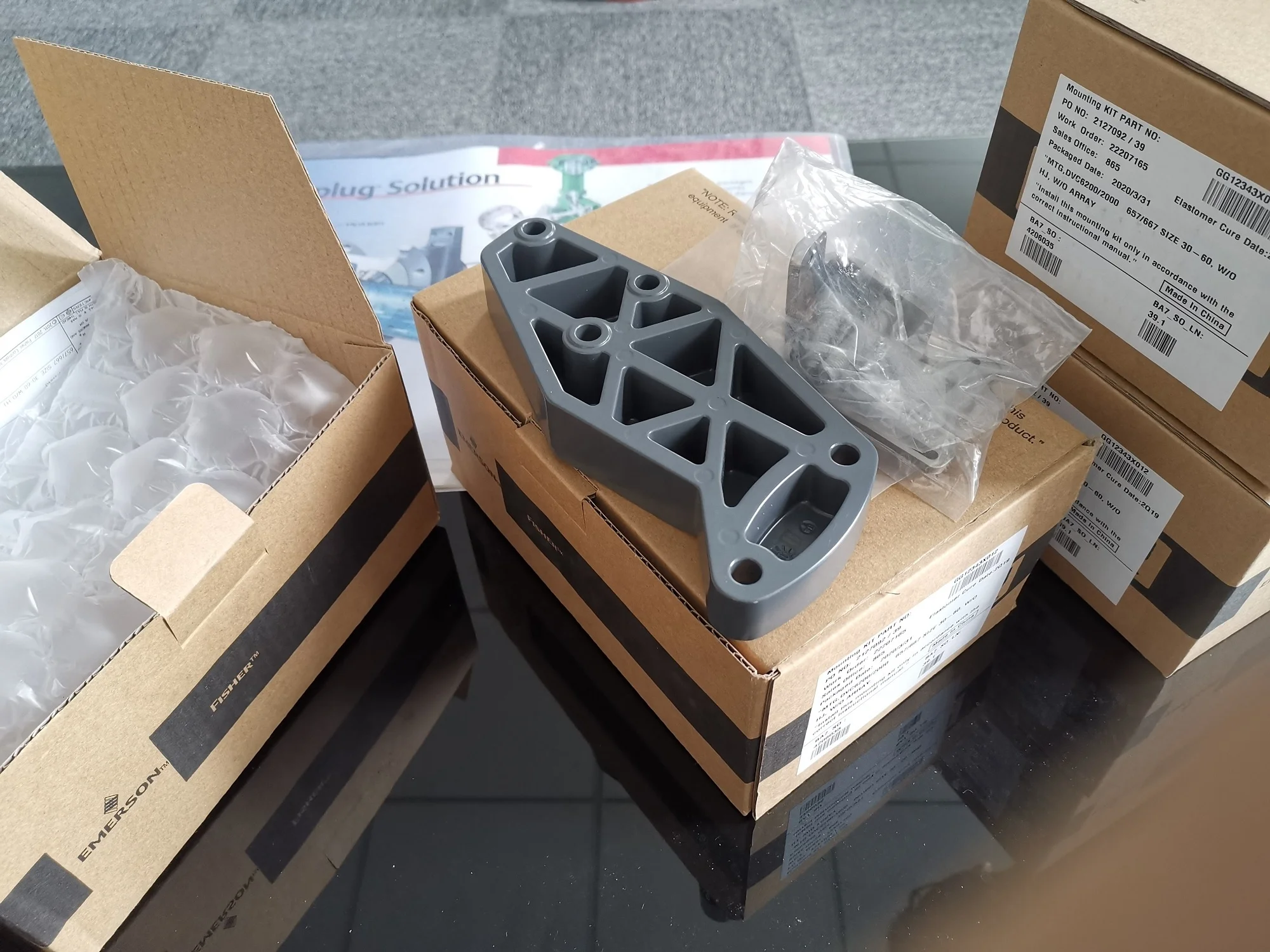 Original Fieldvue Dvc6200 Valve Positioner Dvc 6200 Hc With Mounting ...