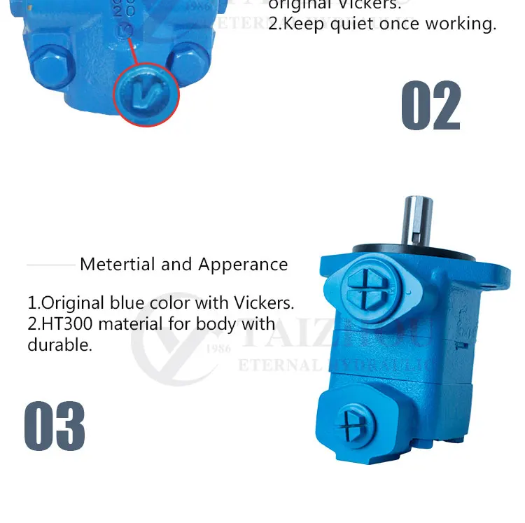 V10f V10nf V20f V20nf Small Pumps For Plastic Injection Machine,V10 V20 ...