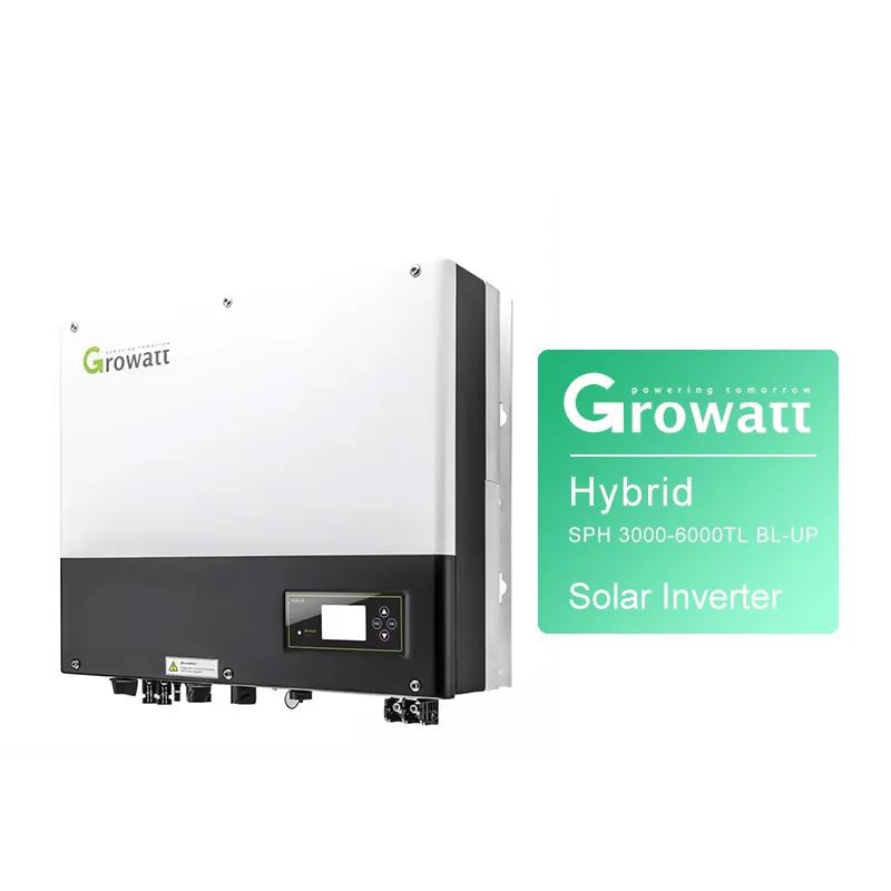 Growatt Solar Inverter Off/on Grid 3kw 4kw 5kw 6kw Spf4000 Inverter Hybrid Inverter Wholesale ...