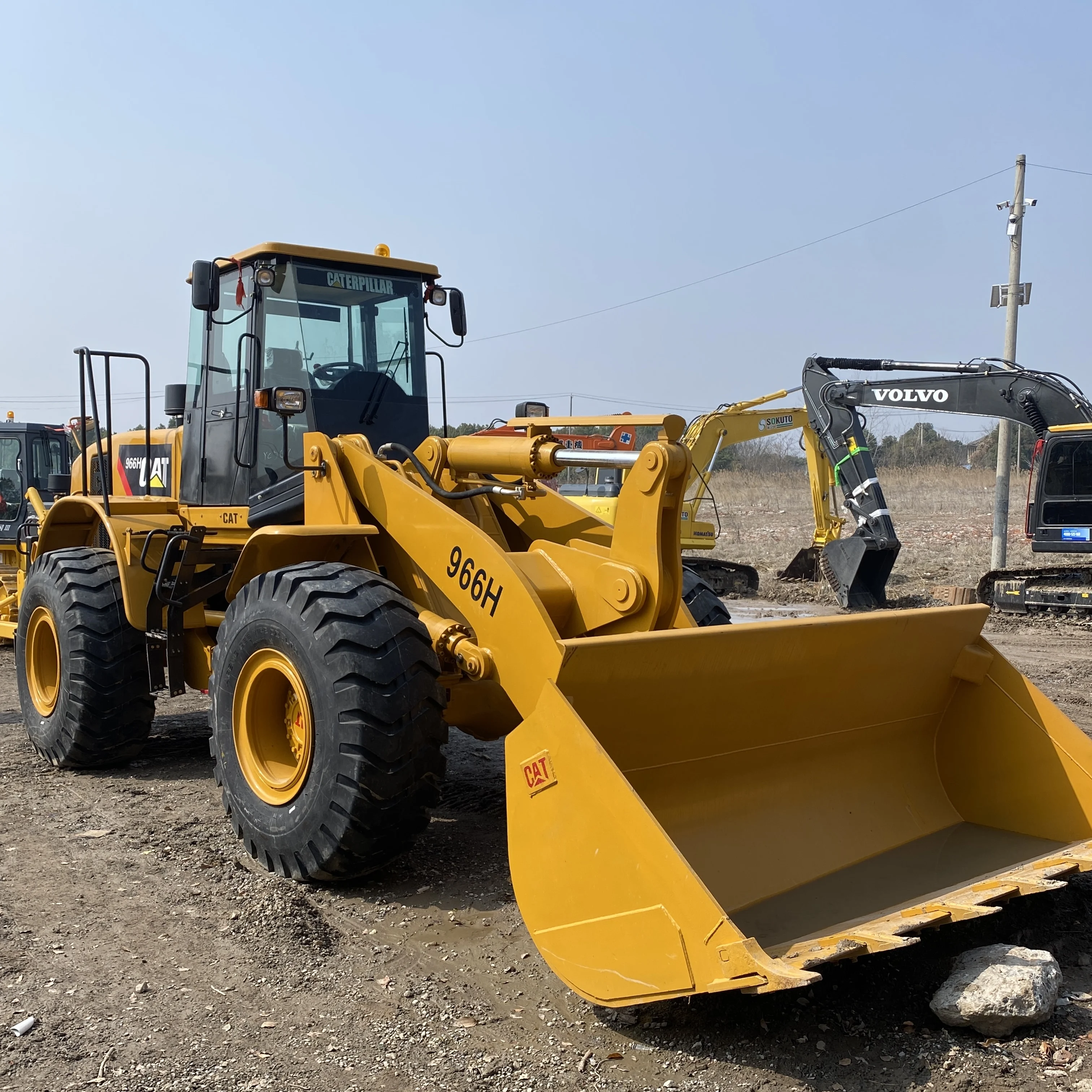 Gold Supplier Caterpillar Cat966h With Original Parts Second-hand Cat ...
