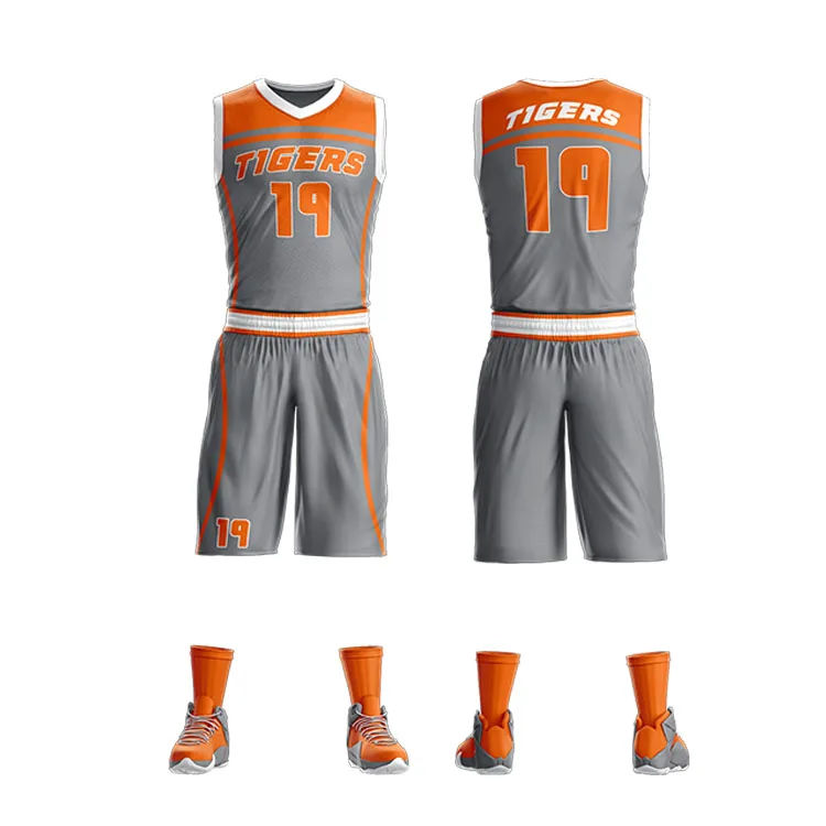 Men's College Custom Full Sublimation Basketball Jersey Team Uniforms ...