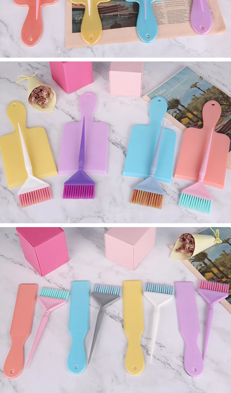 Colorful Balayage Highlights Board - Perfect for Hair Salons