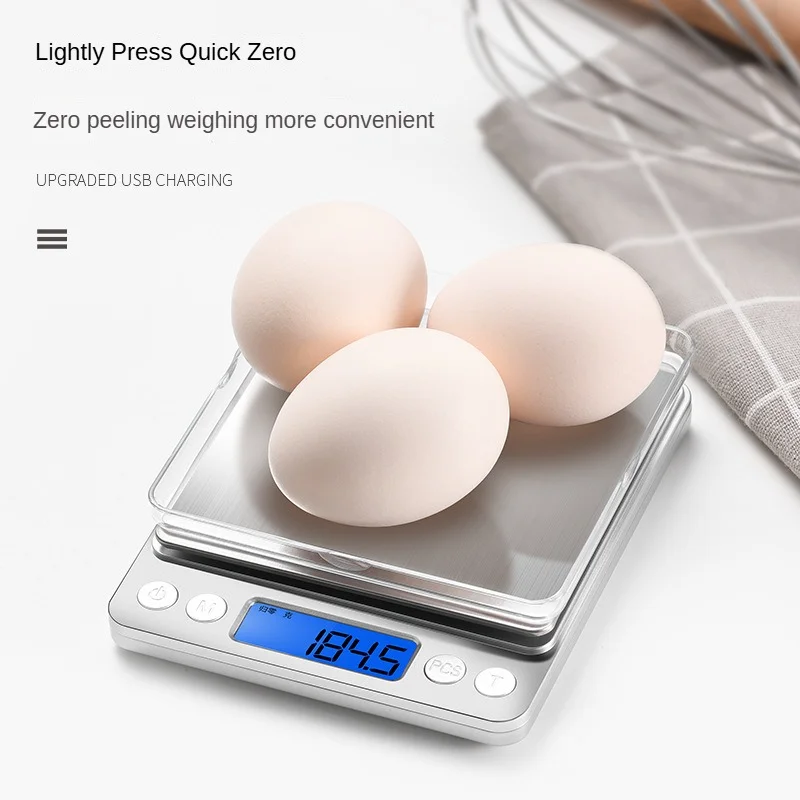 Electronic Scale 15KG 30KG Digital Weighing Built-in Receipt Bill ...