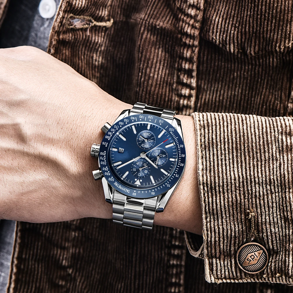 Stainless Steel Men's Watch - Japan Movt Quartz Watch