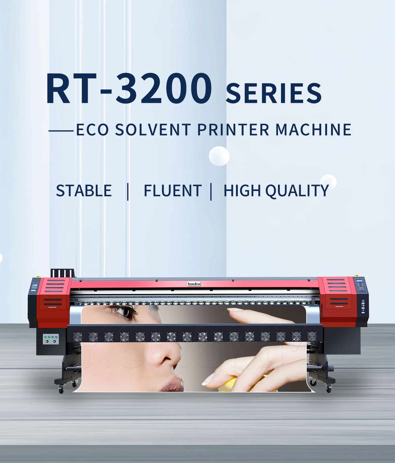 10ft Outdoor 3d Flex Banner Printing Machine With Double Dx5 Dx7 Print ...