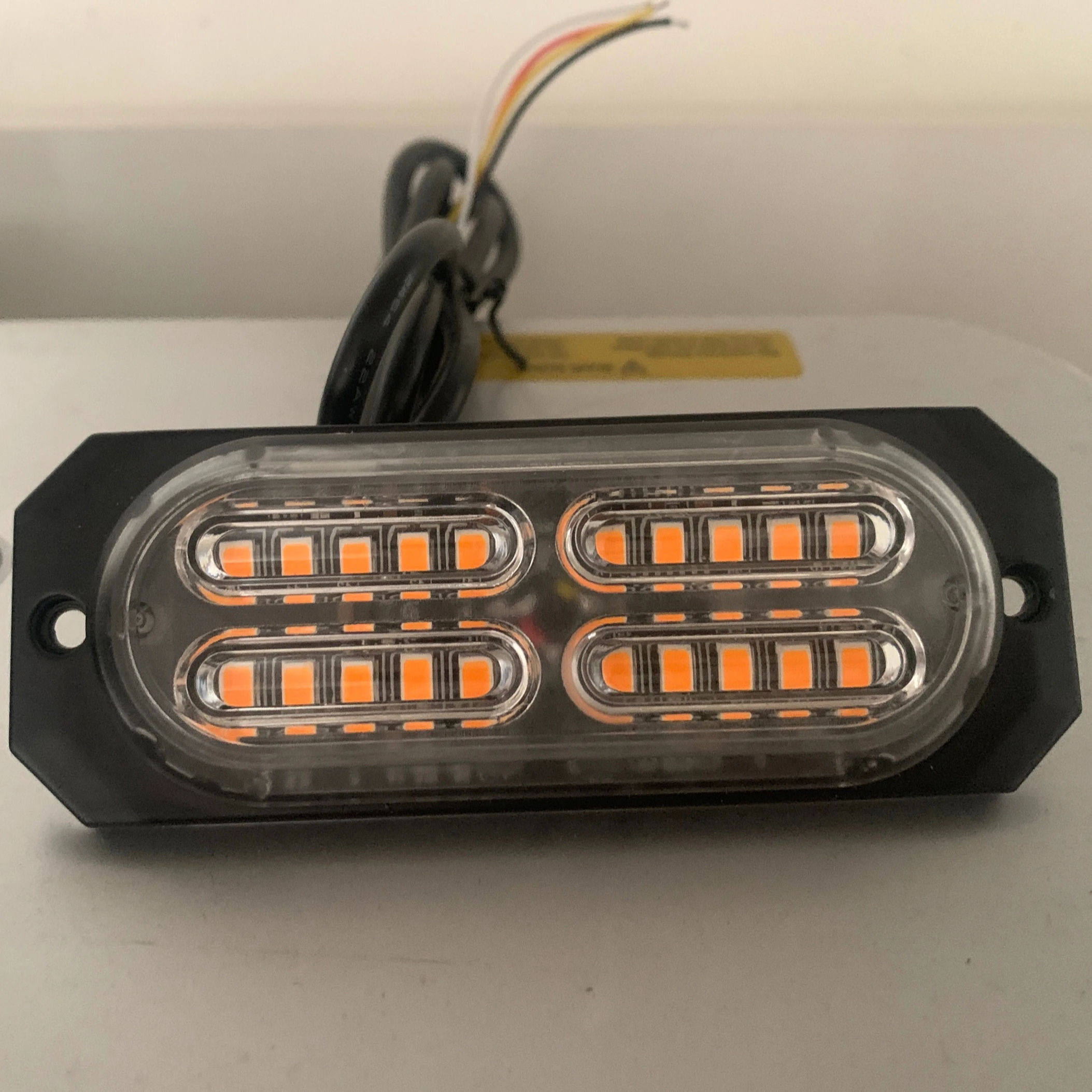 20LED Car Side Warning Lights Truck Car Truck Emergency Strobe Flashing ...