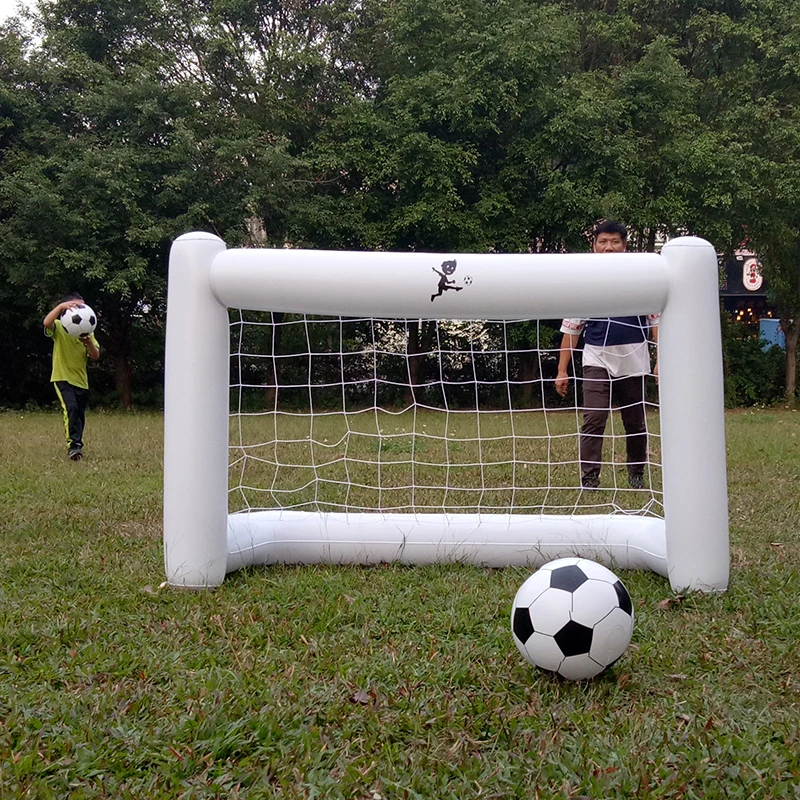 Inflatable Soccer Goal Post Net Outdoor Portable Mini Inflatable PVC ...